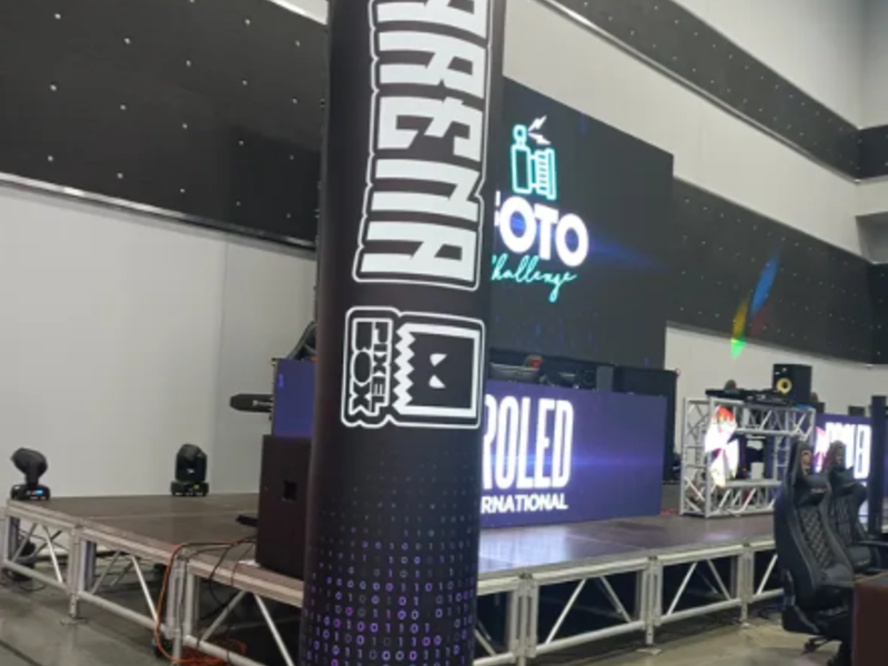 Totems inflables con luces led Panamá : Panaflag | Construex