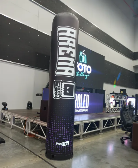 Totems inflables con luces led Panamá : Panaflag | Construex