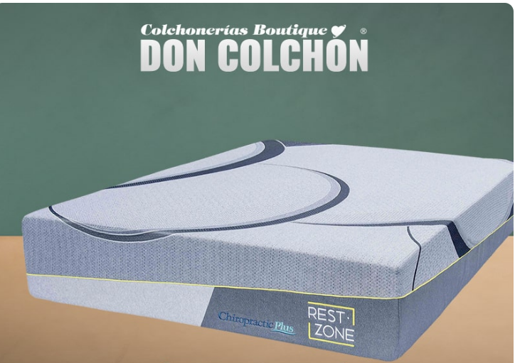 COLCHÓN QUIROPRÁCTICO PLUS REST ZONE : Don Colchón | Construex