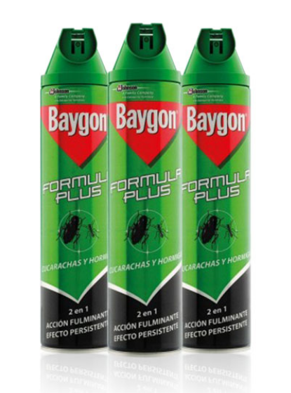 Baygon Formula Plus : Distribuidora CT Clean | Construex