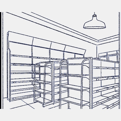 Estante Cubo Malla : Muebles y Estantes para tu Negocio | Construex
