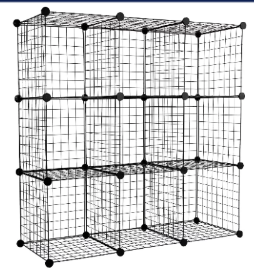 Estante Cubo Malla : Muebles y Estantes para tu Negocio | Construex